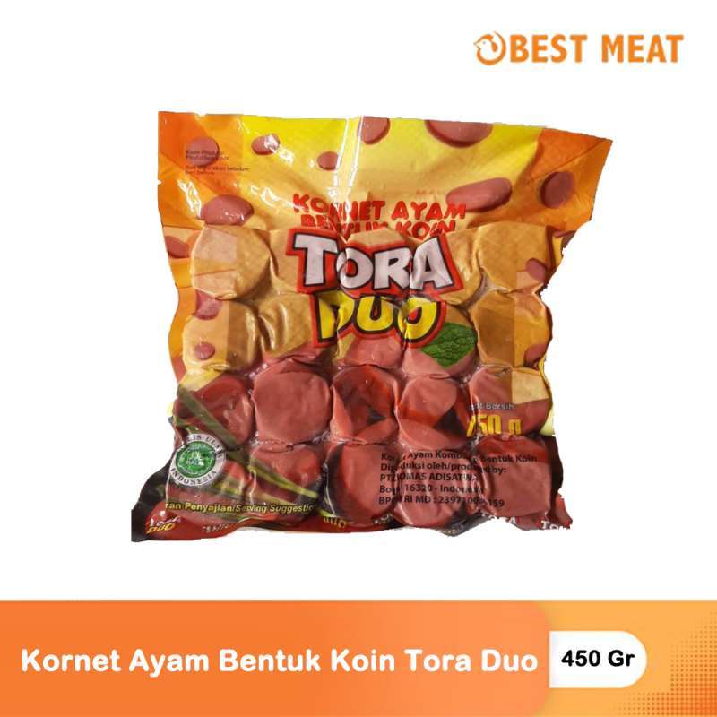 Promo Kornet ayam bentuk koin Tora Duo 450gr Diskon 20% di Seller Best ...