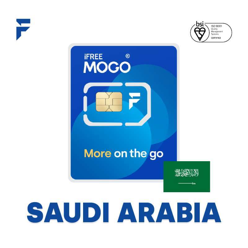 Jual SIM Card MOGO S by iFREE [Saudi Arabia Package/Paket Arab Saudi ...