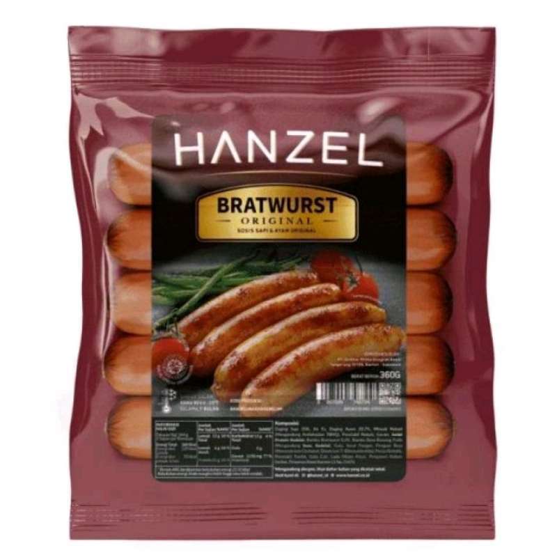 Jual Sosis Hanzel Bratwurst Original Di Seller Hana Frozen Sentiong ...