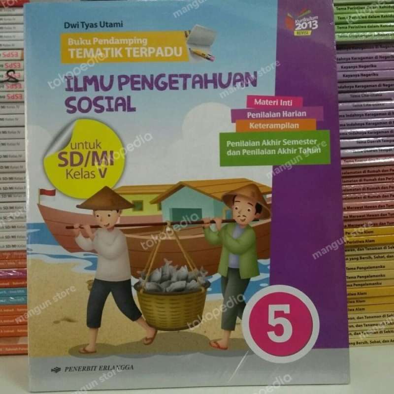 Jual Buku Pendamping Tematik Terpadu Ips Untuk Sd Mi Kelas 5 Di Seller