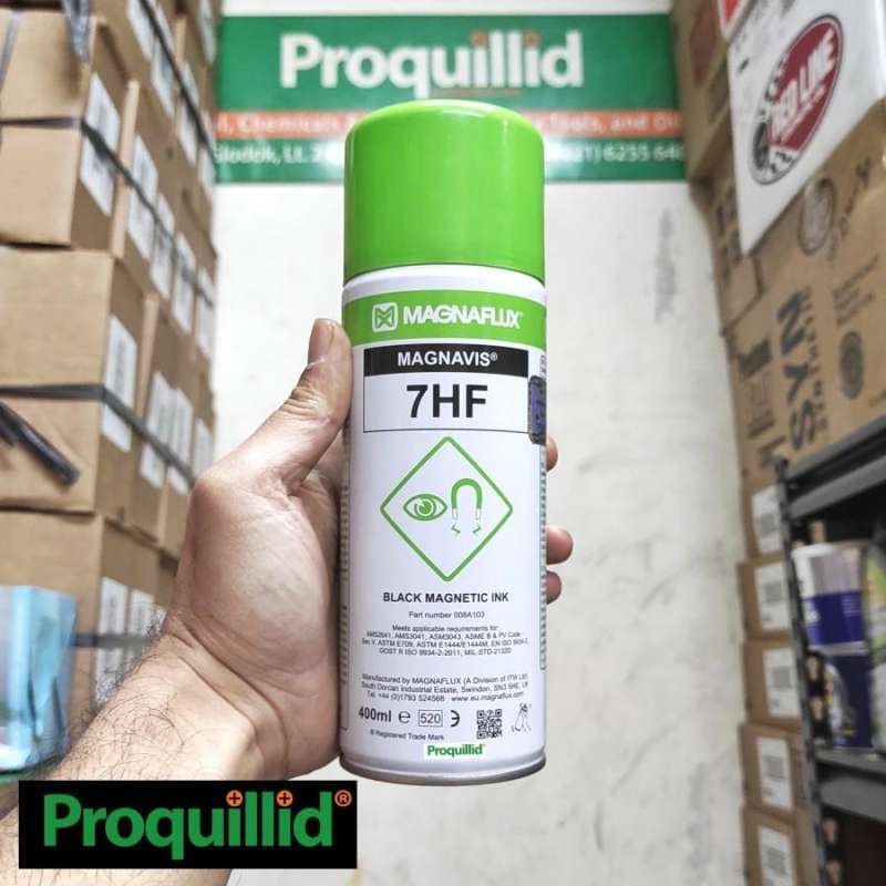 Jual Magnaflux Magnavis 7hf Black Magnetic Ink Magnaflux 400 Ml ...