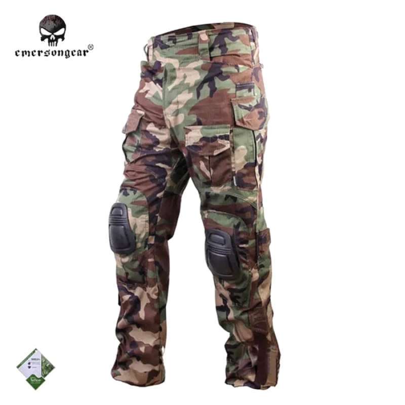 Jual New Emerson Tactical Combat Pants G3 forest US Woodland With ...