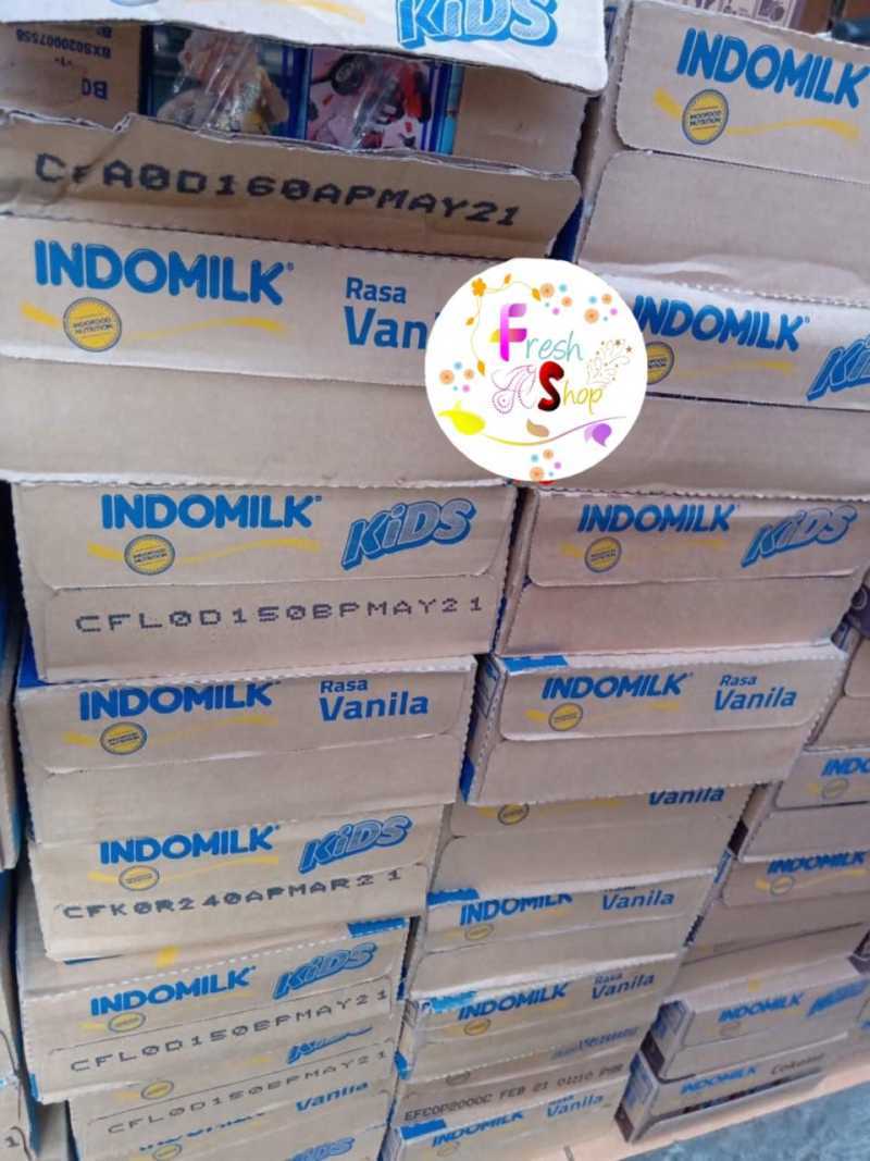 Jual Susu indomilk kids rasa vanila [40pcs @115ml] di Seller Fresh_shop ...