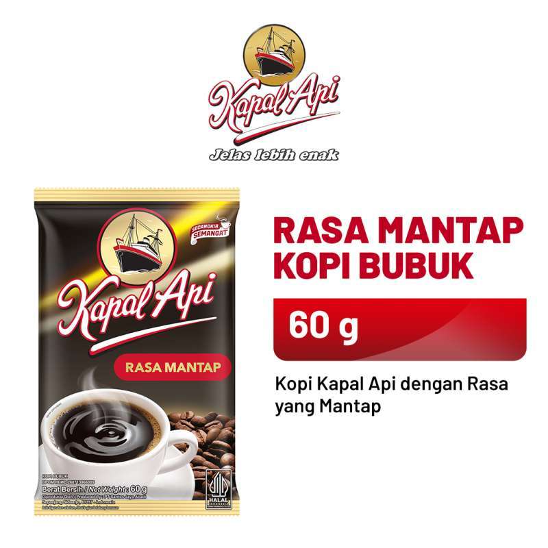 Jual KAPAL API Rasa Mantap 65 gr di Seller Kapal Api Official Store ...