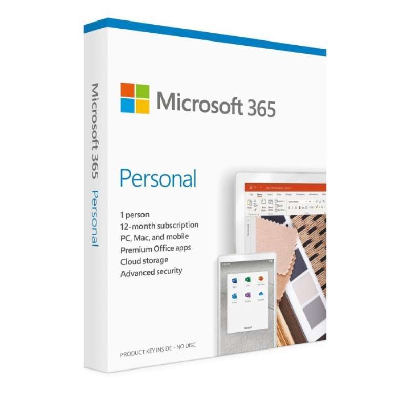 Jual Microsoft Office 365 Personal (1 Person) 12 Month Subscription di ...
