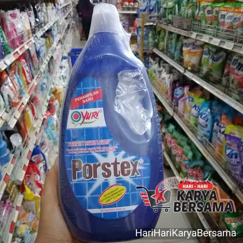 Jual Yuri Porstex Pembersih Porselen & Keramik 1 Liter Di Seller ...