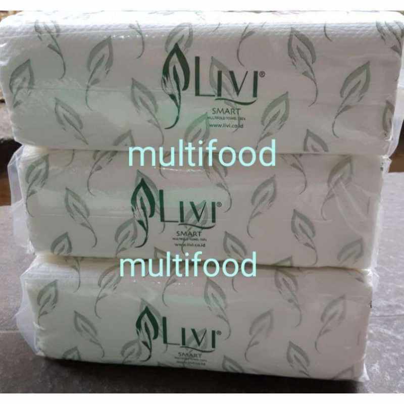 Jual Tissue minyak livi smart multifold - Putih di Seller ...