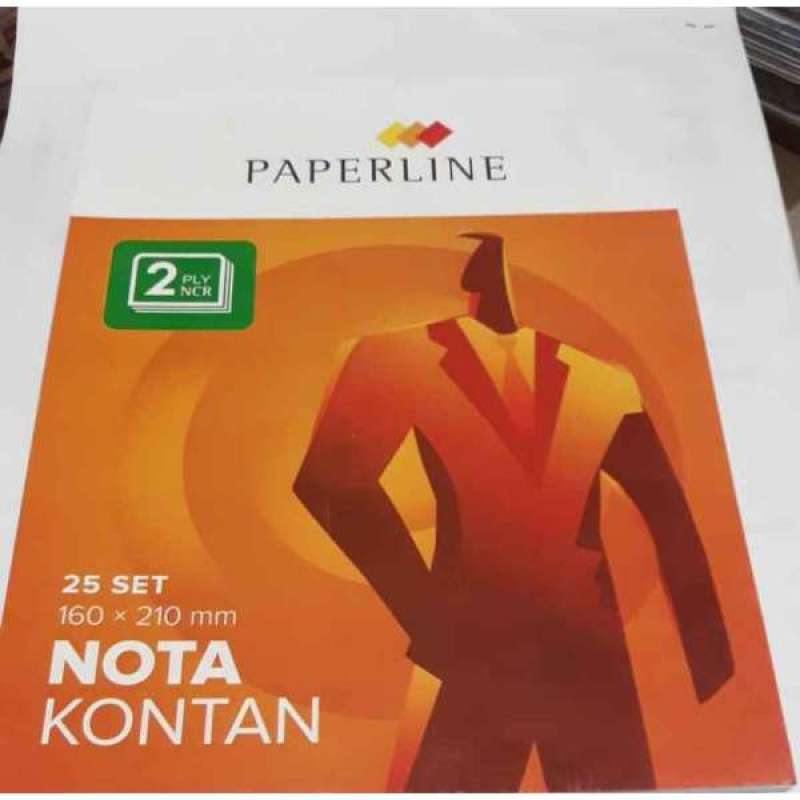 Jual NOTA BESAR 2 PLY PAPERLINE (PAK) @10 PCS di Seller WIKI STATIONERY ...