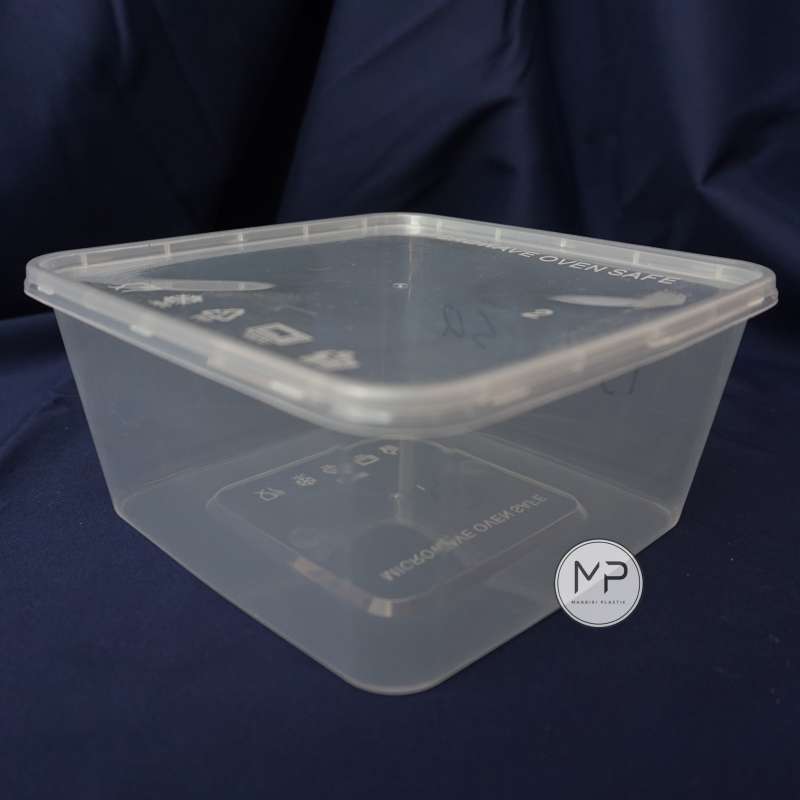 Jual Oti Mika Thinwall Food Container Kotak Makanan 1500ml 25pcs Di