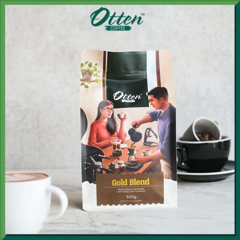 Jual Kopi Gold Blend - 500gr - Commercial Blend - Biji / Bubuk Otten ...
