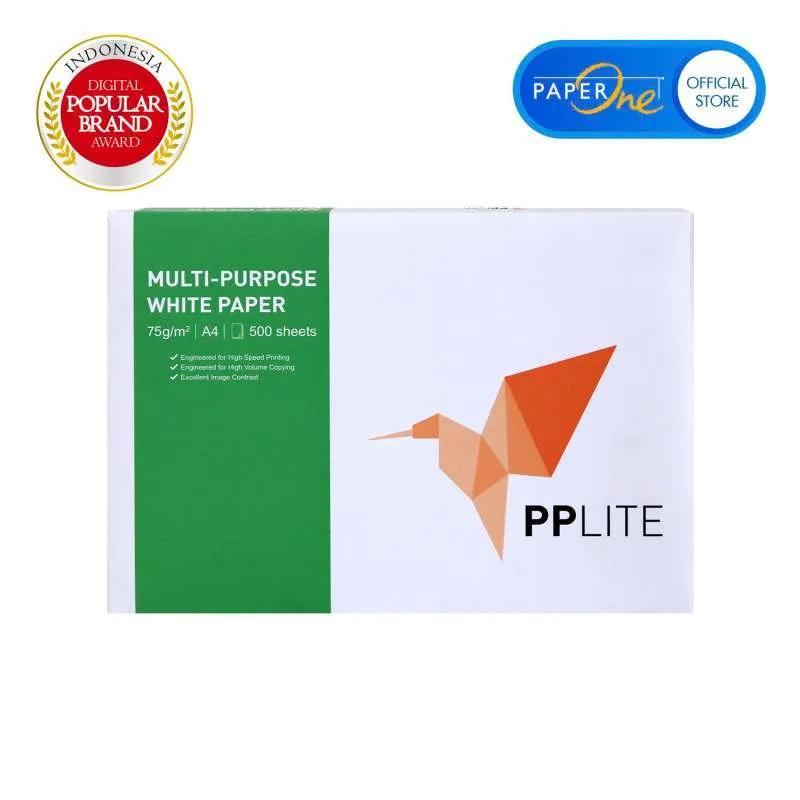 Jual Pp Lite Kertas A4 75gr Copier 1 Rim (500 Lembar) Kertas Hvs A4 ...