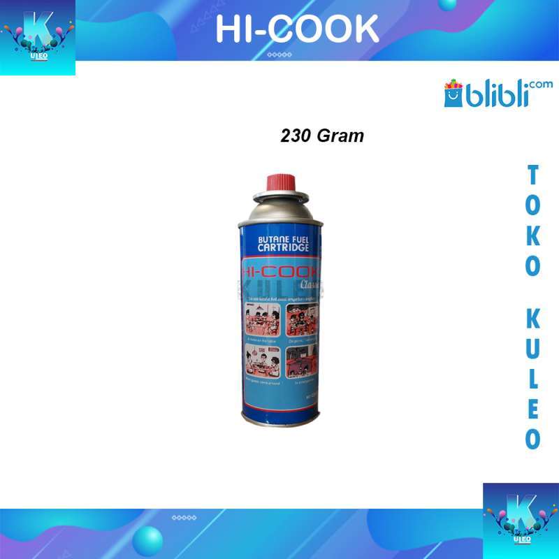 Jual Hicook Gas Portable - Hi-cook Gas Catridge - Blue di Seller KULEO ...