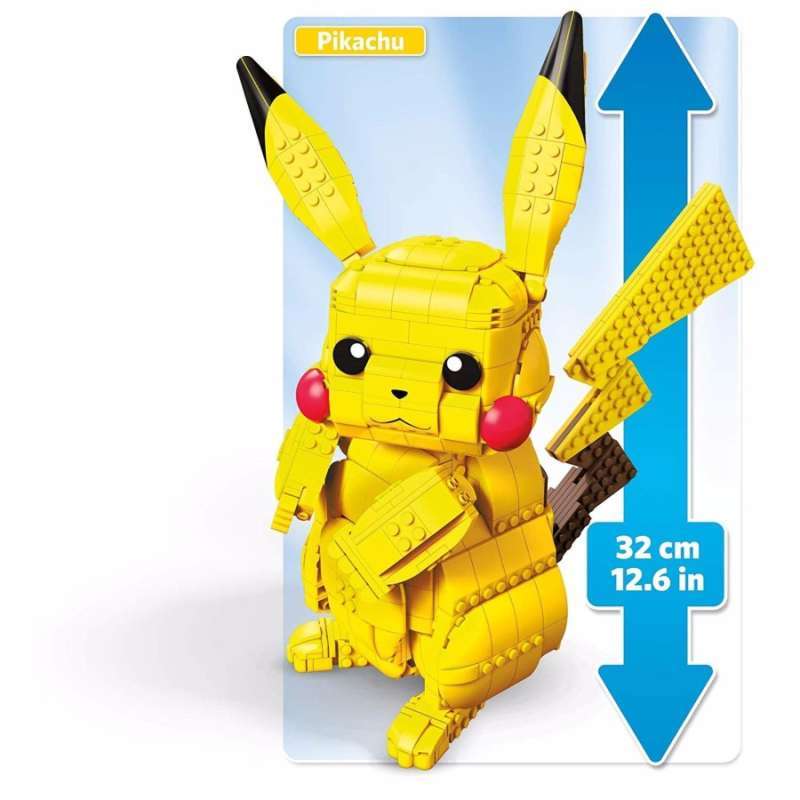 Jual (preorder) Lego - Brick Mega Construx Pokemon Jumbo Pikachu Di ...