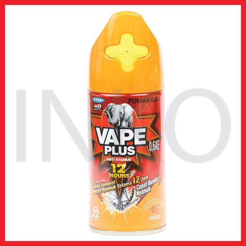 Jual VAPE Fresh Orange Plus Aerosol Anti Nyamuk [200 mL] di Seller inko ...