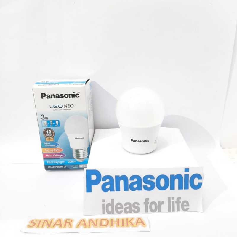 Jual LAMPU LED BULB NEO PANASONIC 3 WATT di Seller Sinar Andhika ...
