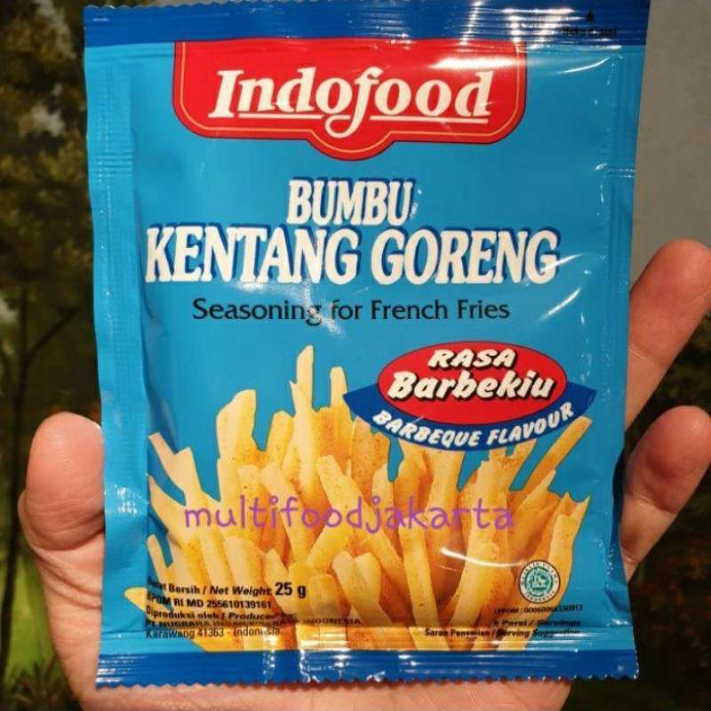 Jual Indofood bumbu kentang goreng barbeqiu di Seller Multifoodjakarta ...