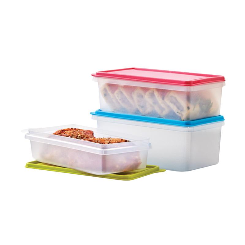Jual Tupperware Snack and Store Set Tempat Penyimpanan Makanan [3 pcs ...