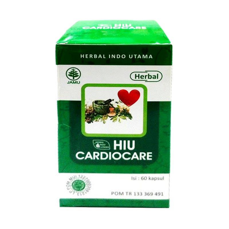 Jual Herbal Indo Utama Cardiocare Obat Jantung [60 Kapsul] di Seller ...