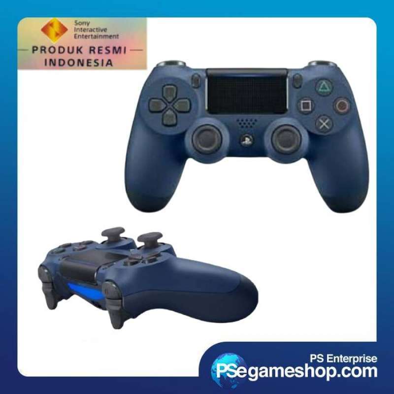 Jual Sony PS4 DUALSHOCK 4 Wireless Controller Color: Midnight Blue di ...