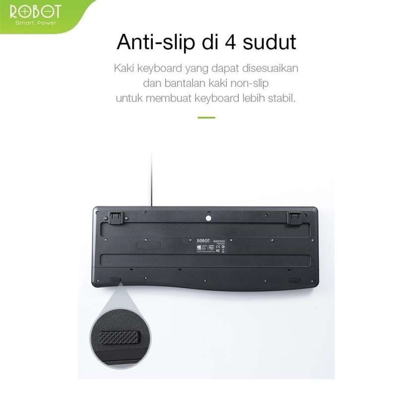 Jual Robot Km2500 Combo Keyboard Plus Mouse Original Garansi Resmi Di ...