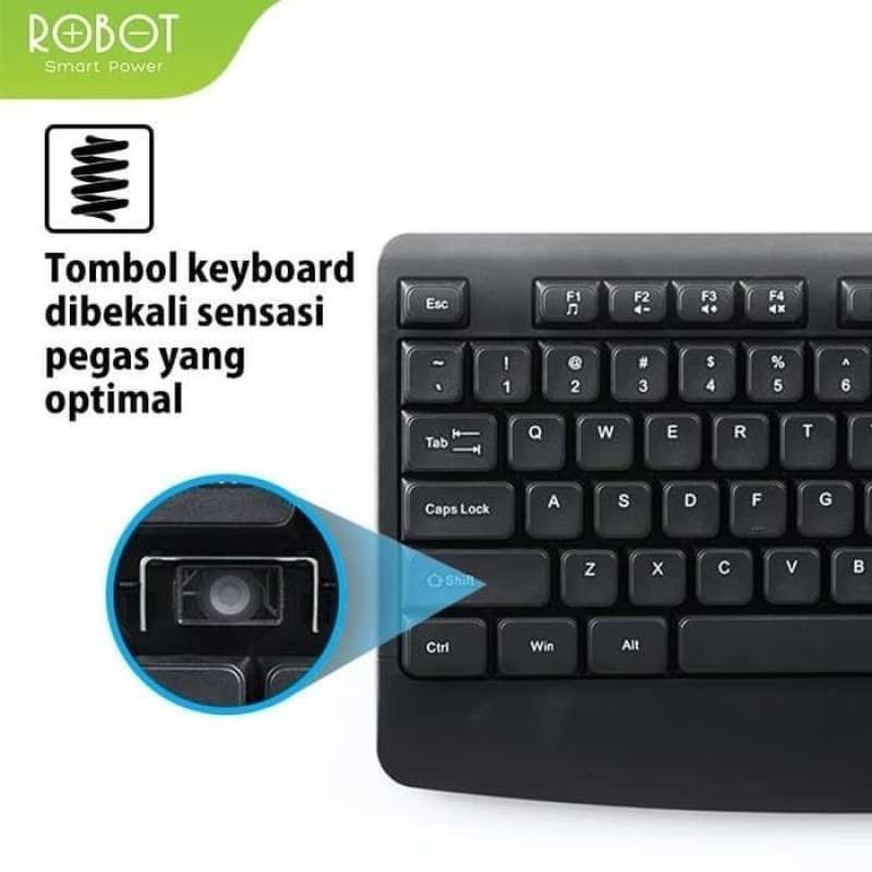 Jual Robot Km2500 Combo Keyboard Plus Mouse Original Garansi Resmi Di ...