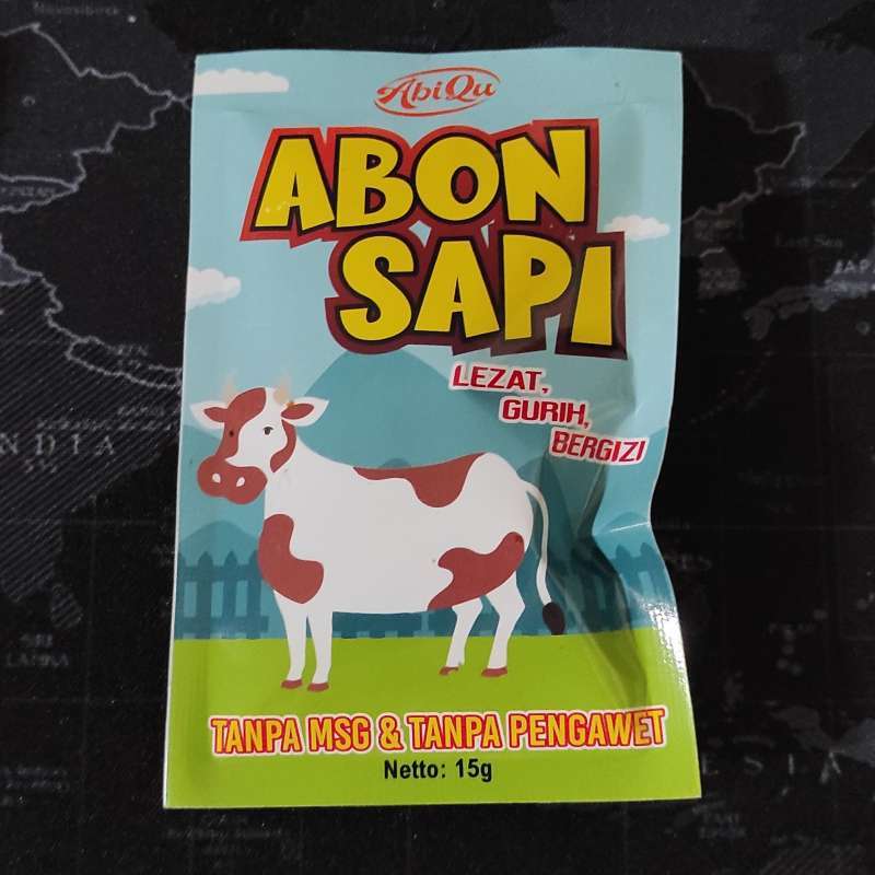 Jual Abon Sapi Abiqu Abon Bayi Kemasan Sachet 15 gram Non MSG di Seller ...