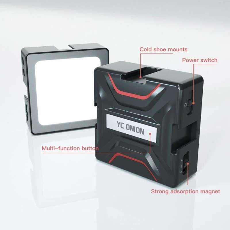 Promo Yc Onion Brownie Rgb Led Camera Video Light Diskon 58% Di Seller ...