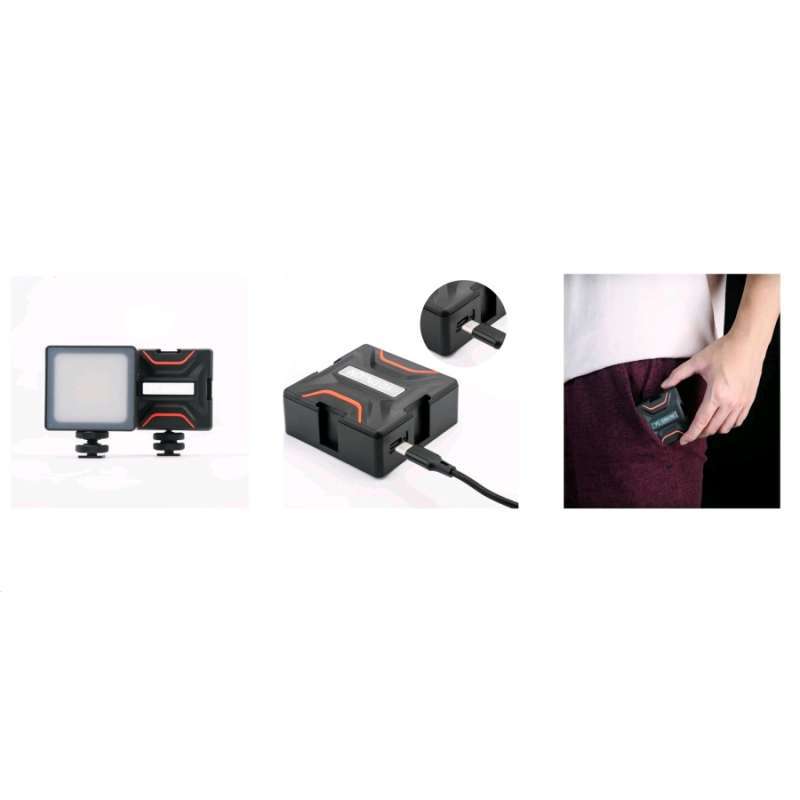 Promo Yc Onion Brownie Rgb Led Camera Video Light Diskon 58% Di Seller ...