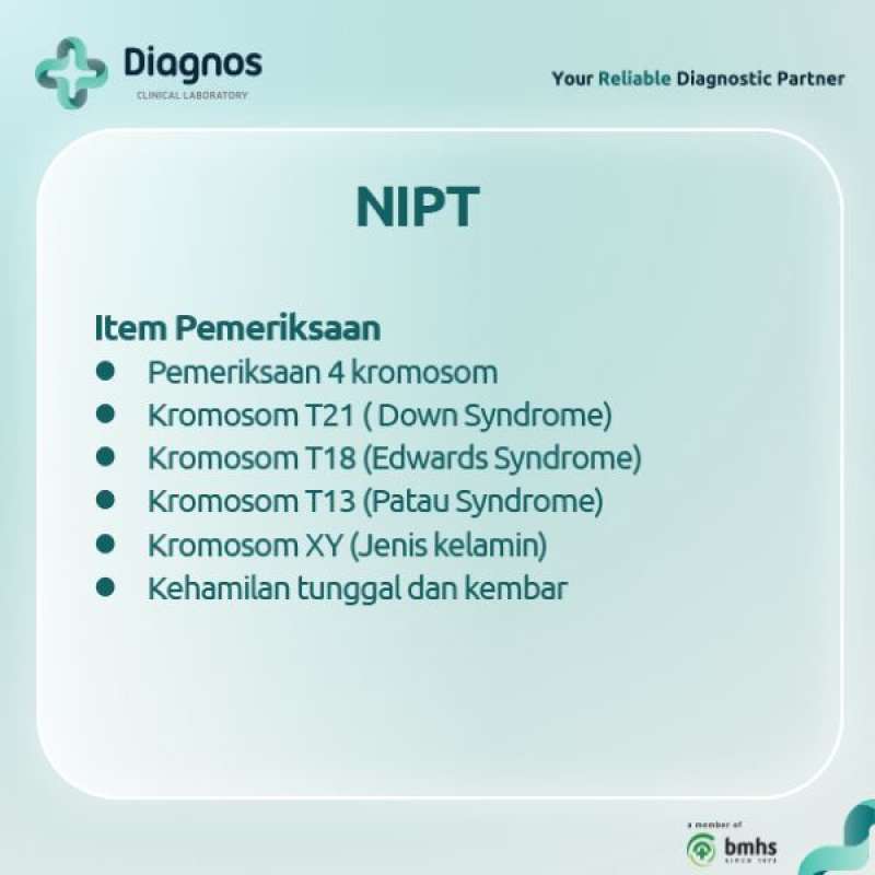 Jual Diagnos Laboratorium Nipt - Non-invasive Prenatal Test Di Seller ...