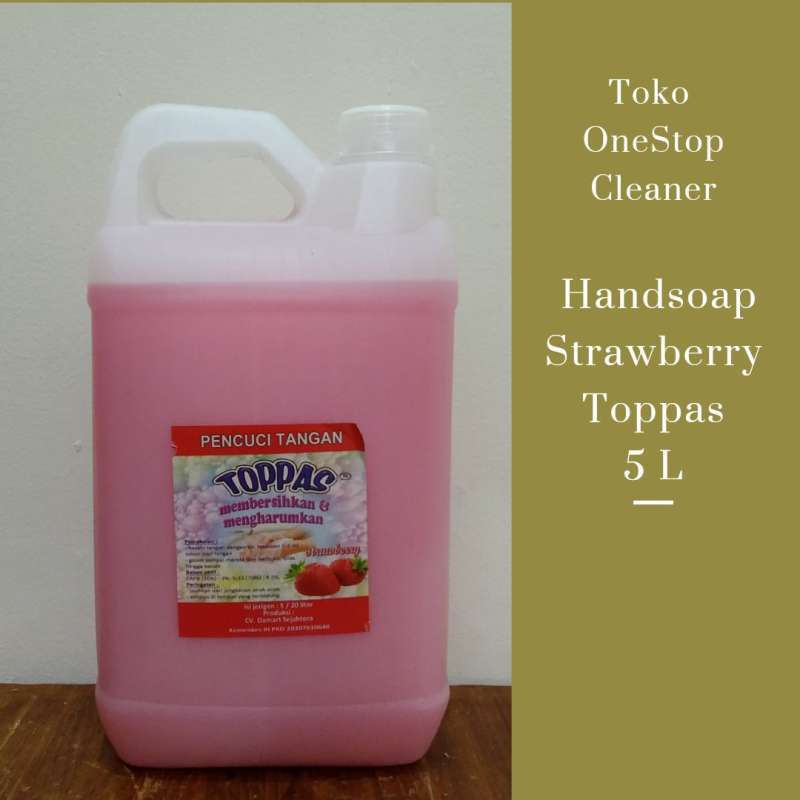 Jual Handsoap Sabun Cuci Tangan Strawberry 5 Liter di Seller ...