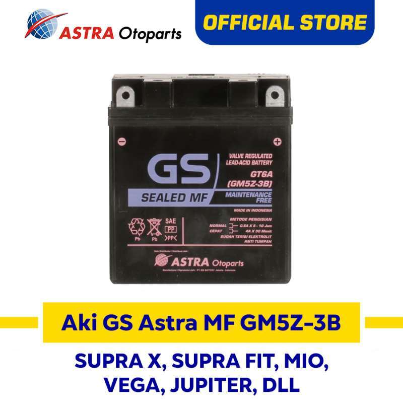 Harga Aki Gs Astra Gm5 Z3 B 💯 Terbaru, Spesifikasi, & Kredit Juni 2026