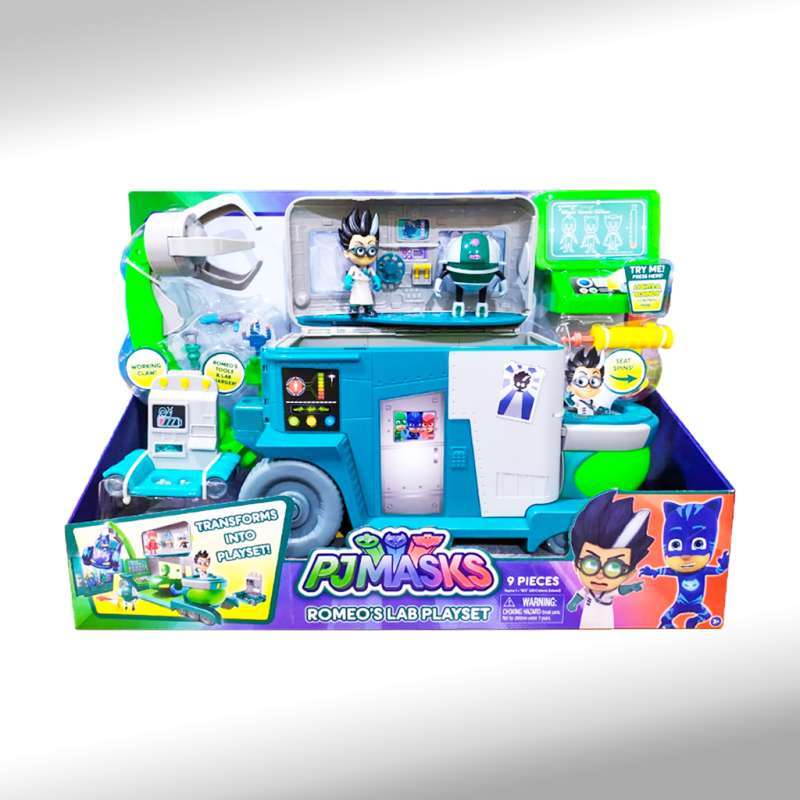 Jual PJ Masks PJMasks Romeo Romeo's Lab Playset di Seller Micmax Store ...