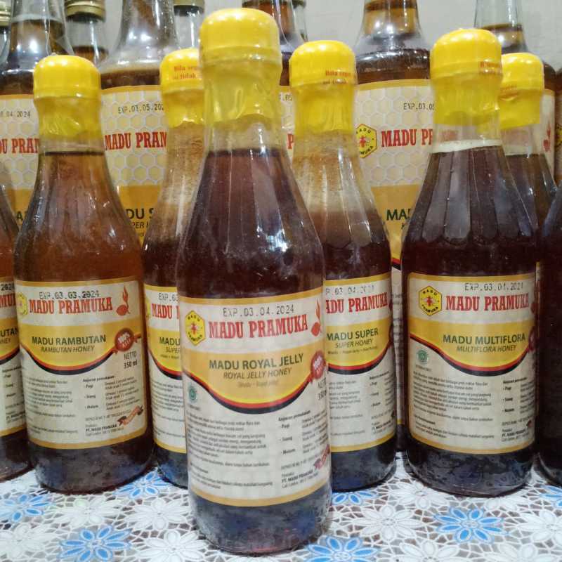 Jual Madu Pramuka - Madu Royal Jelly ( Royal Jelly Honey) - Net 350 ml ...