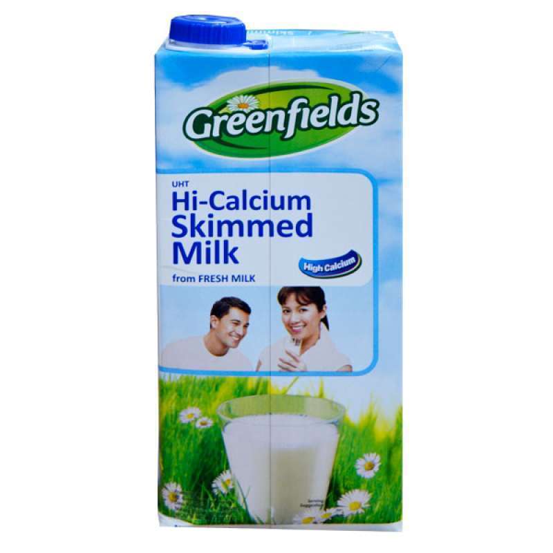 Jual Greenfields UHT Hi Calcium Skimmed 1 Liter di Seller Hyfresh Kuala ...