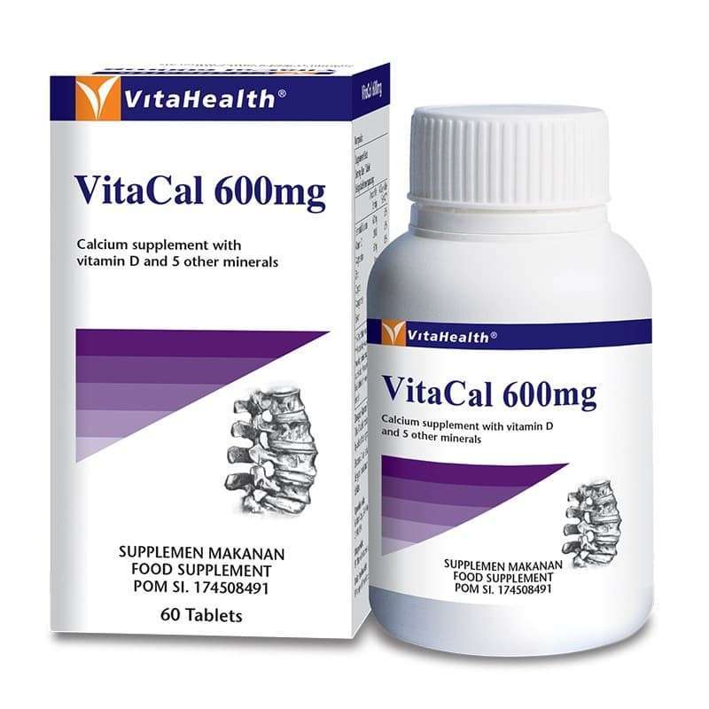 Jual Vitahealth VitaCal 600mg 60 tablets calcium tulang di Seller ...