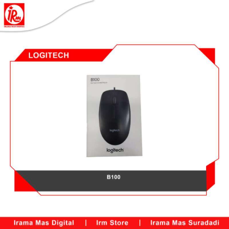 Jual MOUSE LOGITECH B100 di Seller IRAMA MAS DIGITAL - IRAMA MAS ...