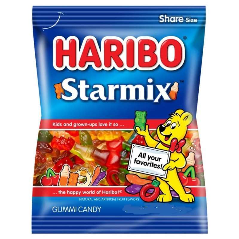 Jual HARIBO StarMix Jelly Fruit Candy Star Mix 80g - Permen Jely Aneka ...