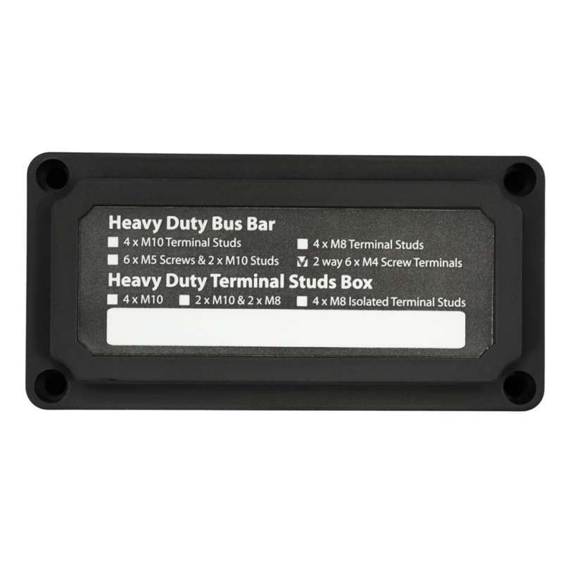 Jual Heavy Duty Bus Bar / Distribution Box & Screw On Cover - 100a - Dc ...