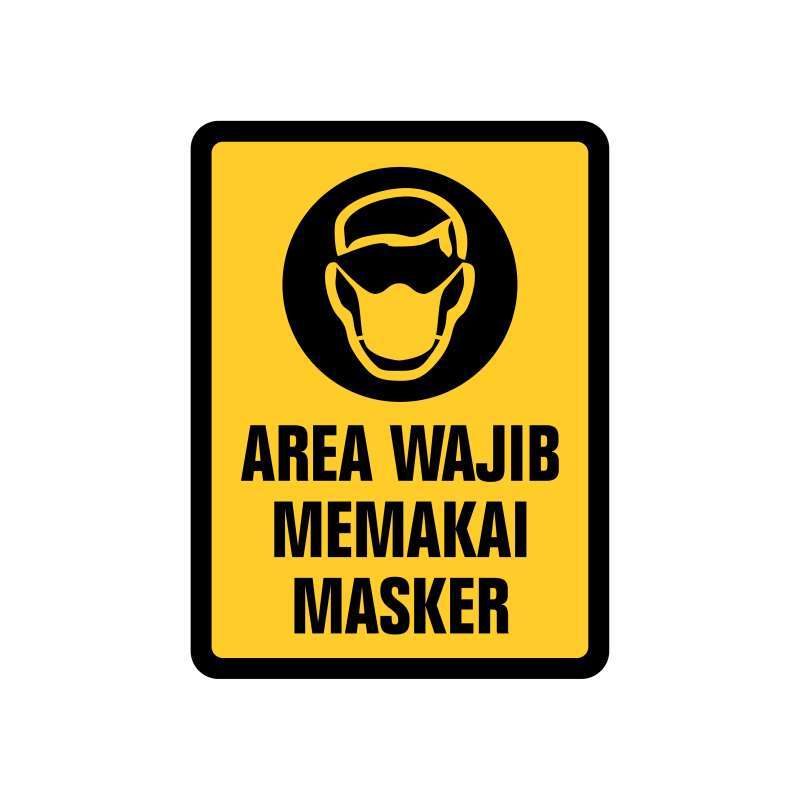 Jual Rambu - Rambu Akrilik Area Wajib Masker 15x20cm Signage Di Seller ... Jual Rambu - Rambu Akrilik Area Wajib Masker 15x20cm Signage Di Seller ...