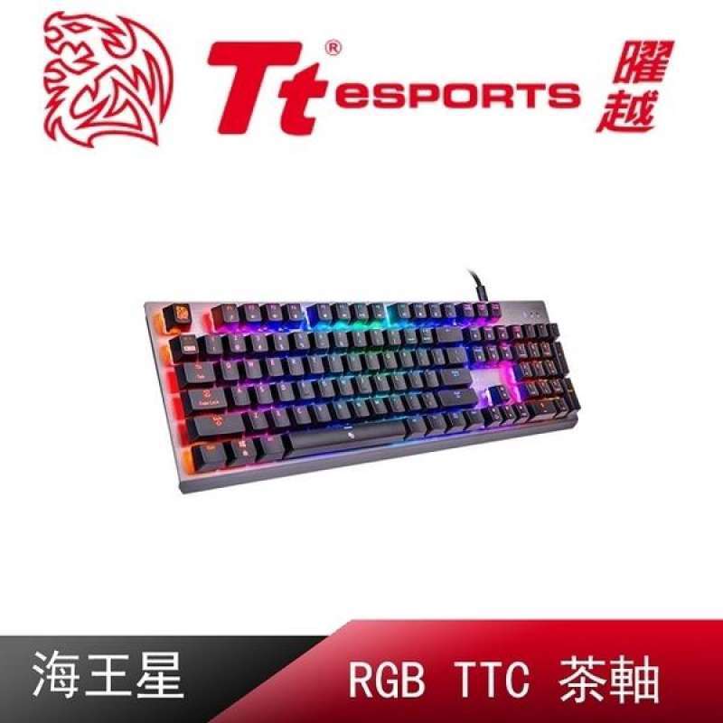 Jual (thermaltake)Tt eSPORTS Neptune RGB tea shaft mechanical keyboard ...