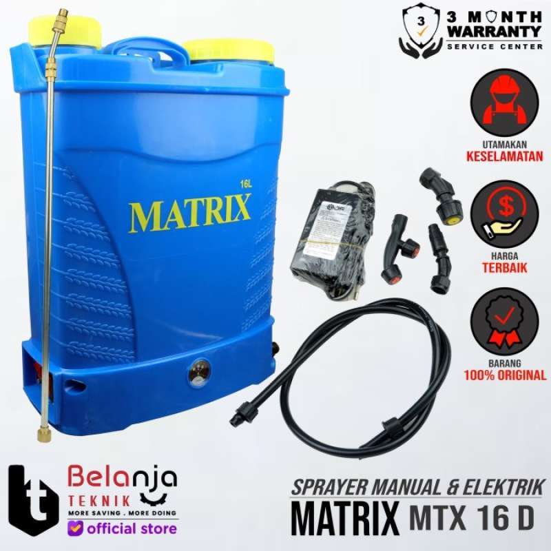 Jual Sprayer Elektrik Matrix Original Murah - Harga Diskon April 2024 ...
