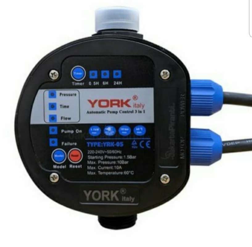 Jual Otomatis Pompa Booster Automatic Pump Control York YRK-05 di ...