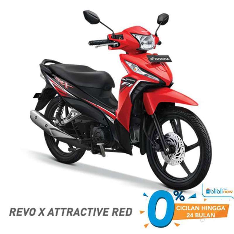 Promo Honda REVO X Sepeda Motor [VIN 2023] - Attractive Red Malang ...