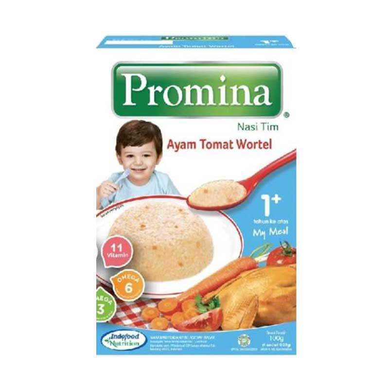 Jual Promina Nasi Tim Ayam Tomat Wortel Makanan Bayi [100 g/ 12-24 ...