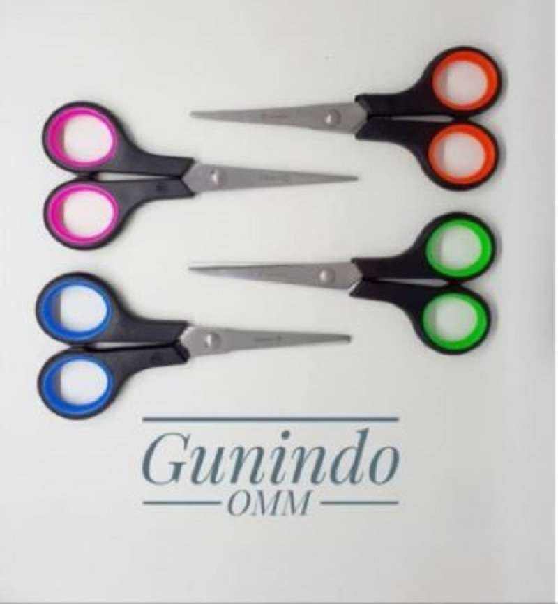 Jual Gunting sedang Omm Gunindo / Gunting Atk stationery di Seller SB ...
