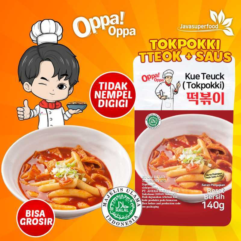Jual Paket Tteokbokki tokpokki tokpoki topoki javasuperfood 100g + saus ...