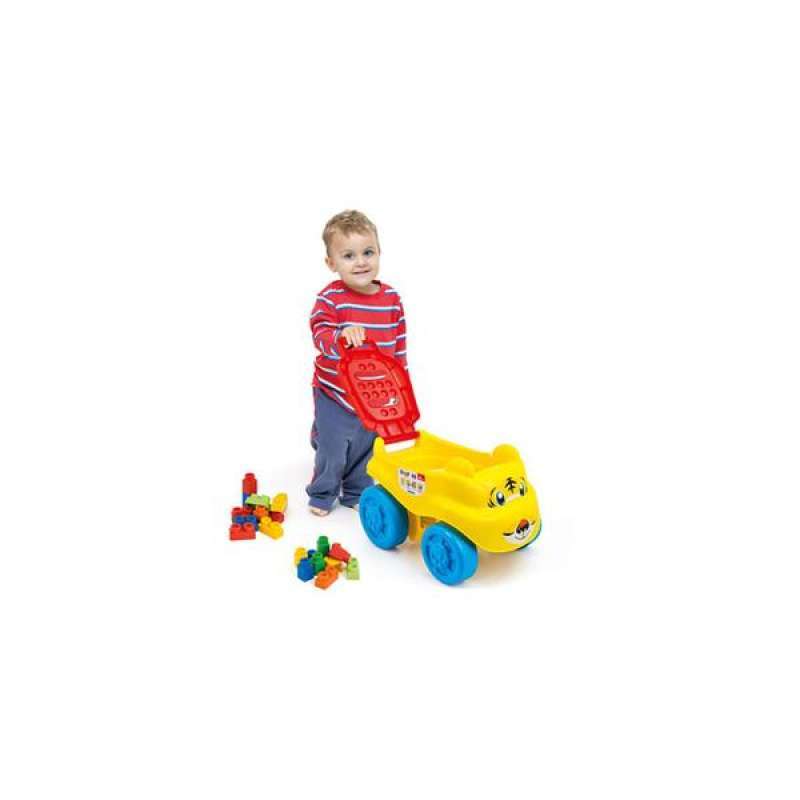 Jual (Clemmy)"Clemmy soft building blocks" tiger Italian original mini ...