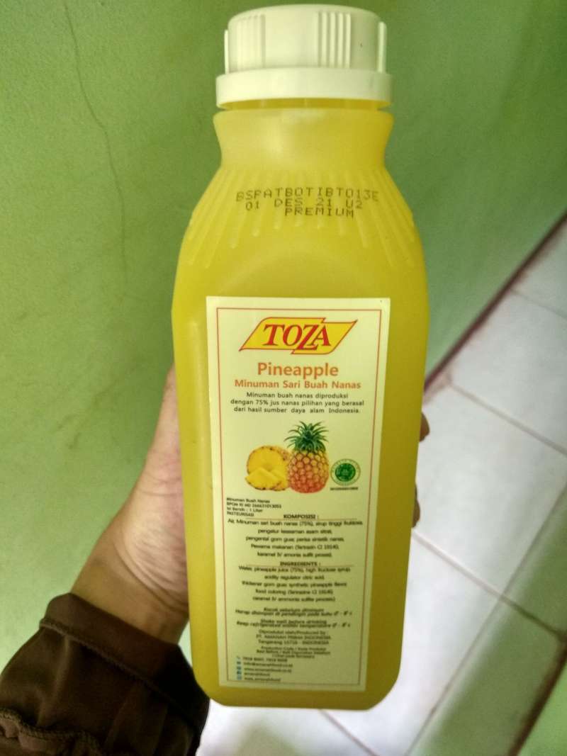 Jual toza nanas 1L di Seller Tz jus Shop - Jagakarsa, Kota Jakarta ...