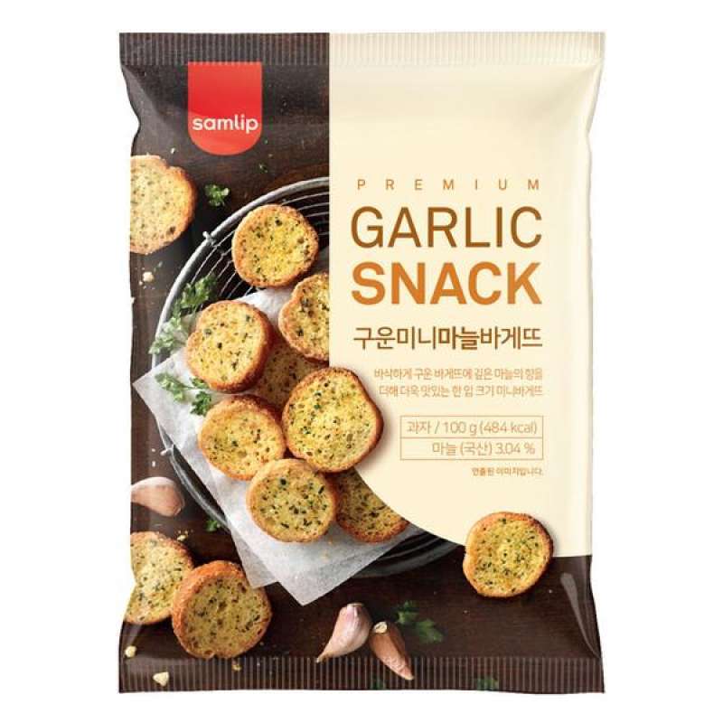 Jual Samlip Garlic Bread Biscuits (100g) Di Seller Pchomesea - Taipei ...