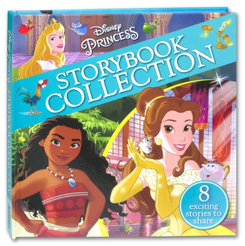 Jual Disney Princess Storybook Collection With 8 Exciting Stories to ...